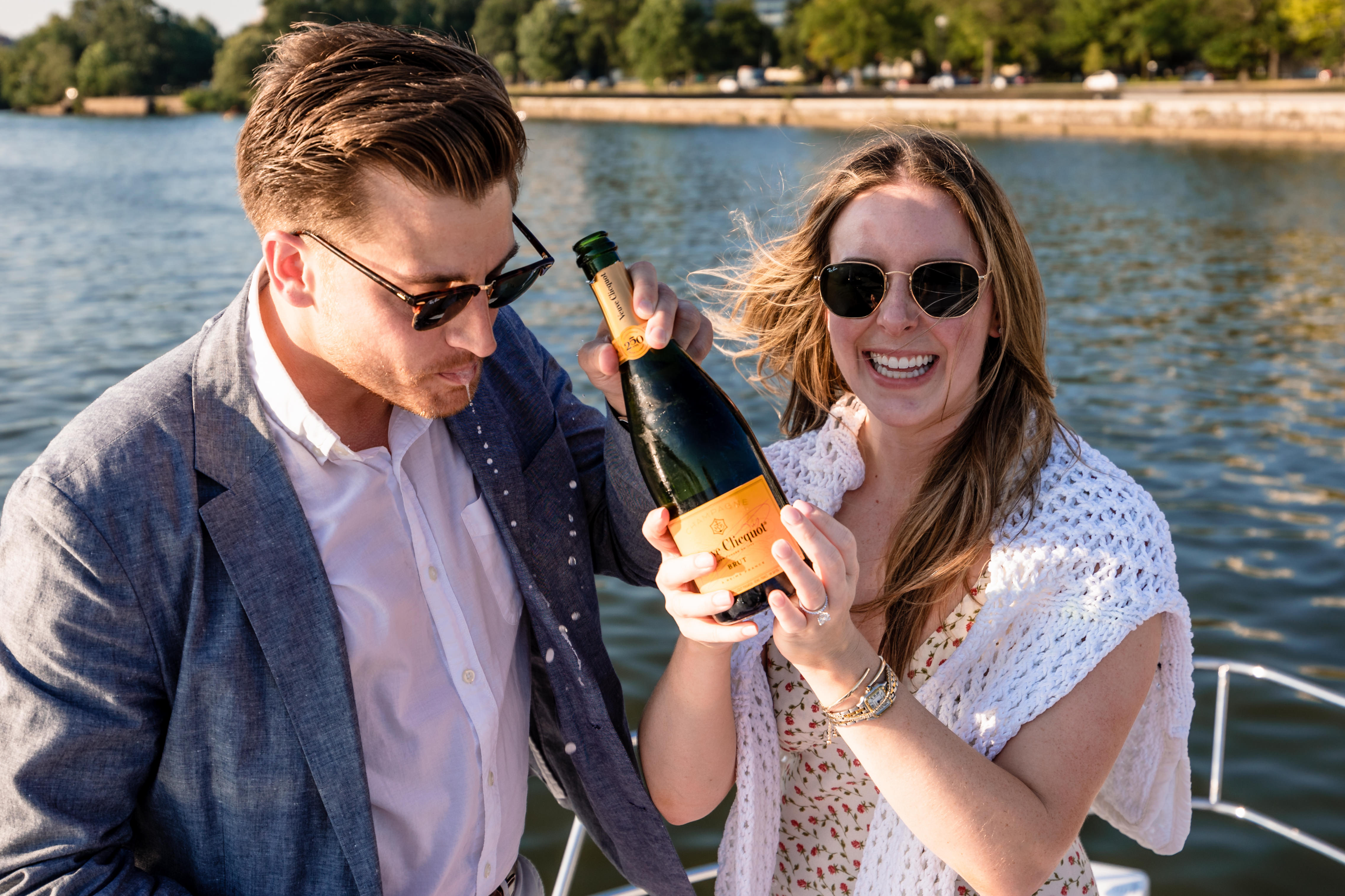 A Boat Proposal On The Potomac River - Natasha Lamalle - Washington DC ...